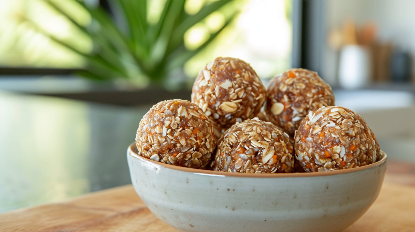 🌟 Boules d'Énergie aux Carottes - Snack Sain et Délicieux ...