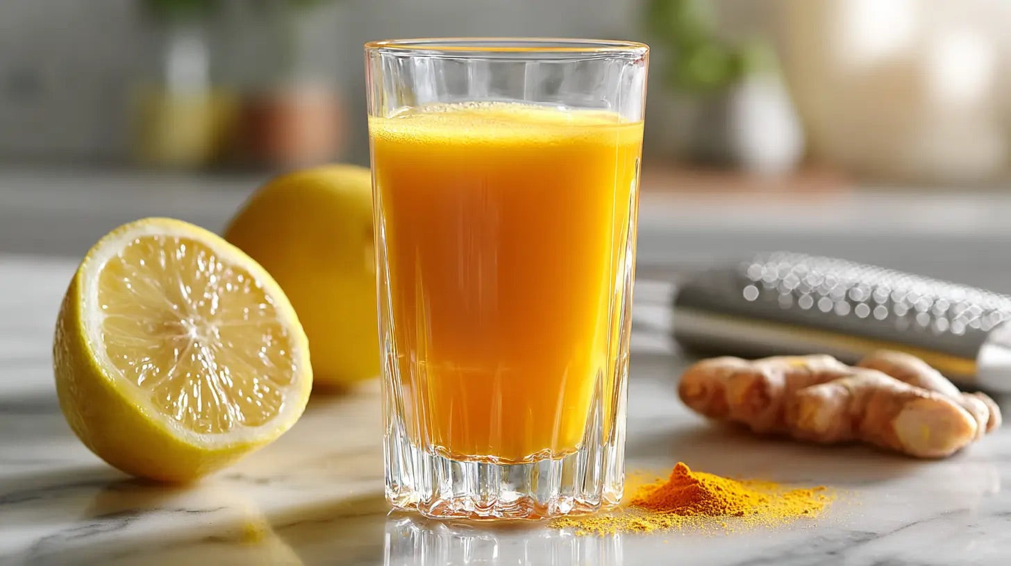 🍋 Shot citron, gingembre et curcuma maison – FrancoisLambert.One